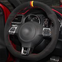 China Volkswagen Golf 6 GTI MK6 VW Polo GTI Scirocco R Passat CCR-Line 3-Spoke Suede Wheel Cover for sale
