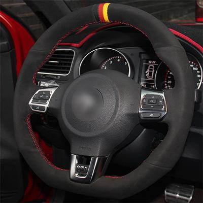 China Volkswagen Golf 6 GTI MK6 VW Polo GTI Scirocco R Passat CCR-Line 3-Spoke Suede Wheel Cover for sale