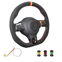 China Volkswagen Golf 6 GTI MK6 VW Polo GTI Scirocco R Passat CCR-Line 3-Spoke Suede Wheel Cover for sale