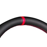 China Hyundai Veloster 2011-2017 Custom Hand Sewing Artificial Leather Steering Wheel Cover for sale