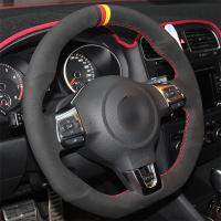China Volkswagen Golf 6 GTI MK6 VW Polo GTI Scirocco R Passat CCR-Line 3-Spoke Suede Wheel Cover for sale