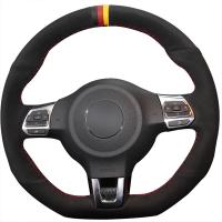 China Volkswagen Golf 6 GTI MK6 VW Polo GTI Scirocco R Passat CCR-Line 3-Spoke Suede Wheel Cover for sale