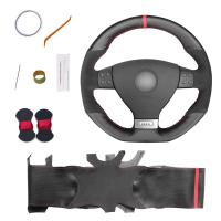 China Volkswagen VW Golf 5 Mk5 GTI R32 Passat R GT JETTA Scirocco TIGUAN Steering Wheel Cover for sale