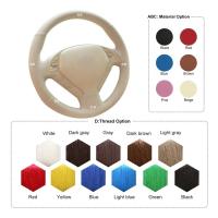 China Stylish Custom Steering Wheel Cover for Infiniti G37 2007-2013 EX35 2008-2012 EX37 2013 for sale