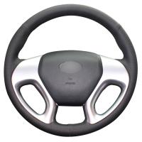 China Customize PU Leather Steering Wheel Cover for Hyundai ix35 2011-2015 Tucson 2 2010-2015 for sale