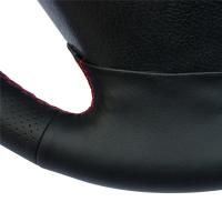 China Customized Leather Steering Wheel Wrap for BMW E46 3 Series 1999-2005 E53 X5 2000-2006 for sale