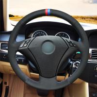 China Drop Shipping Service Accepted DIY Steering Wheel Cover for BMW 5 Series E60 E61 for sale