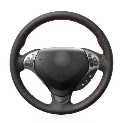 China 2003-2012 Honda Acura TL Customized TLX-L PU Leather Hand Sewing Steering Wheel Cover for sale