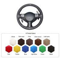 China 2009-2013 Infiniti FX FX35 FX37 FX50 Nissan Juke 2011-2017 Maxima 2009-2014 Sentra SV Stitch Steering Wheel Cover for sale