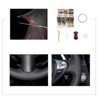 China 2009-2013 Infiniti FX FX35 FX37 FX50 Nissan Juke 2011-2017 Maxima 2009-2014 Sentra SV Stitch Steering Wheel Cover for sale