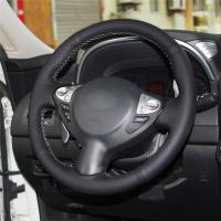 China 2009-2013 Infiniti FX FX35 FX37 FX50 Nissan Juke 2011-2017 Maxima 2009-2014 Sentra SV Stitch Steering Wheel Cover for sale