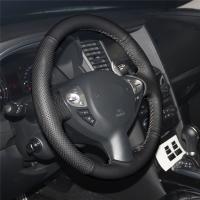 China 2009-2013 Infiniti FX FX35 FX37 FX50 Nissan Juke 2011-2017 Maxima 2009-2014 Sentra SV Stitch Steering Wheel Cover for sale