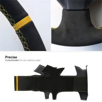 China Get a Grip on Style Auto Suede Steering Wheel Cover for S2000 2000-2009 Civic SI Insight for sale