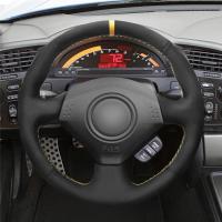 China Get a Grip on Style Auto Suede Steering Wheel Cover for S2000 2000-2009 Civic SI Insight for sale