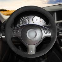 China Customized Steering Wheel Cover for BMW E46 E39 330i 540i 525i 530i 330Ci M3 2001-2003 for sale