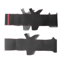 China Transform Your Infiniti Car with Hand Stitched Suede Steering Wheel Cover and Red Strip for sale