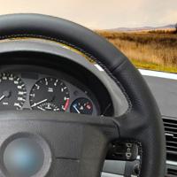 China Customized PU Leather Steering Wheel Covers for Bmw 3 Series E36 E46 E39 E38 X3 X5 Z3 for sale