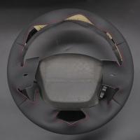 China Customized Hand Sewing Leather Steering Wheel Cover for Honda Civic EJ EG EJ1 EJ2 EG6 EG9 for sale