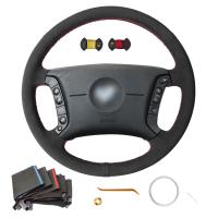 China Custom Steering Wheel Cover for BMW Z3 E36/8 1996-1999 Black Suede Interior Decoration for sale