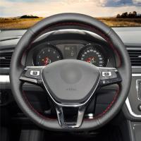 China VW Golf 7 Mk7 Polo UP Arteon Caddy Crafter Jetta Passat Tiguan Sharan Steering Wheel Cover for sale