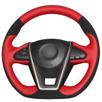 China Custom Black Steering Wheel Cover for Nissan Tiida and Versa Note Easy Installation for sale