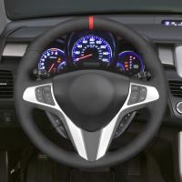 China Upgrade Your Acura RDX 2007 2008 Driving Experience with a Suede Steering Wheel Cover for sale