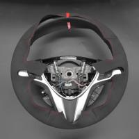 China Upgrade Your Acura RDX 2007 2008 Driving Experience with a Suede Steering Wheel Cover for sale