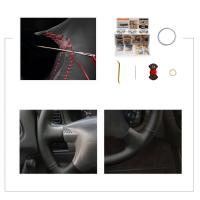 China Car Fitment Nissan Sentra 2000-2006 Hand Sewn Steering Wheel Covers for a Perfect Fit for sale