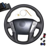 China Nissan NV Cargo NV Passenger 4-Spoke Wheel Handing Sew Steering Wheel Covers Customize for sale