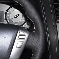 China Nissan NV Cargo NV Passenger 4-Spoke Wheel Handing Sew Steering Wheel Covers Customize for sale