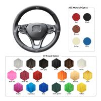 China Hand Stitched PU Leather Steering Wheel Cover for Honda Accord 10 Insight 2018 2019 for sale