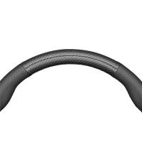 China Custom Hand Sewing Steering Wheel Covers for Nissan Almera N16 Easy Installation for sale