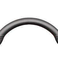 China Customized Black Leather Steering Wheel Cover for Lexus ES300h ES350 2016-2018 110g for sale