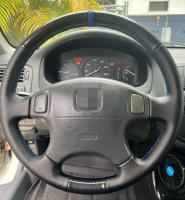 China ACURA Hand Stitching Black Carbon Leather Steering Wheel Cover for Honda Prelude Accord 6 Odyssey CRV Civic Acura CL MDX TL for sale