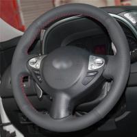 China 2017-2019 Year PU Leather Customized Steering Wheel Cover for Nissan Maxima Sentra SV for sale