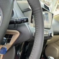 China DIY Car Interior Accessories PU Leather Steering Wheel Cover for Toyota Land Cruiser for sale