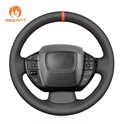 China DIY Hand Sewing Vegan Leather Steering Wheel Cover for Toyota Prius VI XW60 2023-2024 for sale