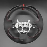 China DIY Hand Sewing Vegan Leather Steering Wheel Cover for Toyota Prius VI XW60 2023-2024 for sale