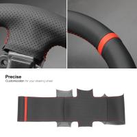 China DIY Hand Sewing Vegan Leather Steering Wheel Cover for Toyota Prius VI XW60 2023-2024 for sale