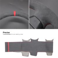 China Custom Honda Integra Type R DC2 1998-2000 Civic EK9 1997-2002 Suede Steering Wheel Cover for sale