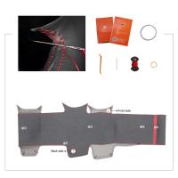 China Custom Honda Integra Type R DC2 1998-2000 Civic EK9 1997-2002 Suede Steering Wheel Cover for sale