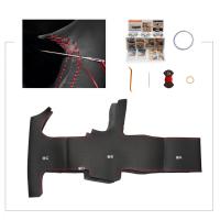 China Function Car Steering Wheel Protection Stitched Cover for Nissan Sunny Cube 2011-2013 for sale