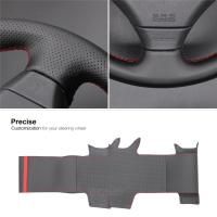 China PU Leather Steering Wheel Cover for Honda Integra Type R DC2 1998-2000 Civic EK9 1997-2002 for sale