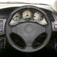 China Custom Fit Steering Wheel Cover for HONDA Integra Type R DC2 1998-2000 Civic EK9 1997-2002 for sale