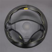 China Custom Fit Steering Wheel Cover for HONDA Integra Type R DC2 1998-2000 Civic EK9 1997-2002 for sale