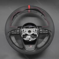 China Toyota Yaris Cross GR 2023-2024 Land Cruiser 300 Genuine Leather Steering Wheel Cover for sale