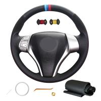 China Must-Have Accessory for Nissan X-Trail 2014-2017 Genuine Leather Steering Wheel Cover for sale