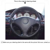 China INTEGRA Type R DC2 1998-2000 Civic EK9 1997-2002 Custom Soft Suede Steering Wheel Cover for sale