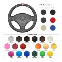 China INTEGRA Type R DC2 1998-2000 Civic EK9 1997-2002 Custom Soft Suede Steering Wheel Cover for sale