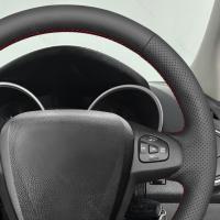 China Southeast Asia Models Blue Suede Steering Wheel Cover for Mazda BT-50 / BT50 2012-2020 for sale